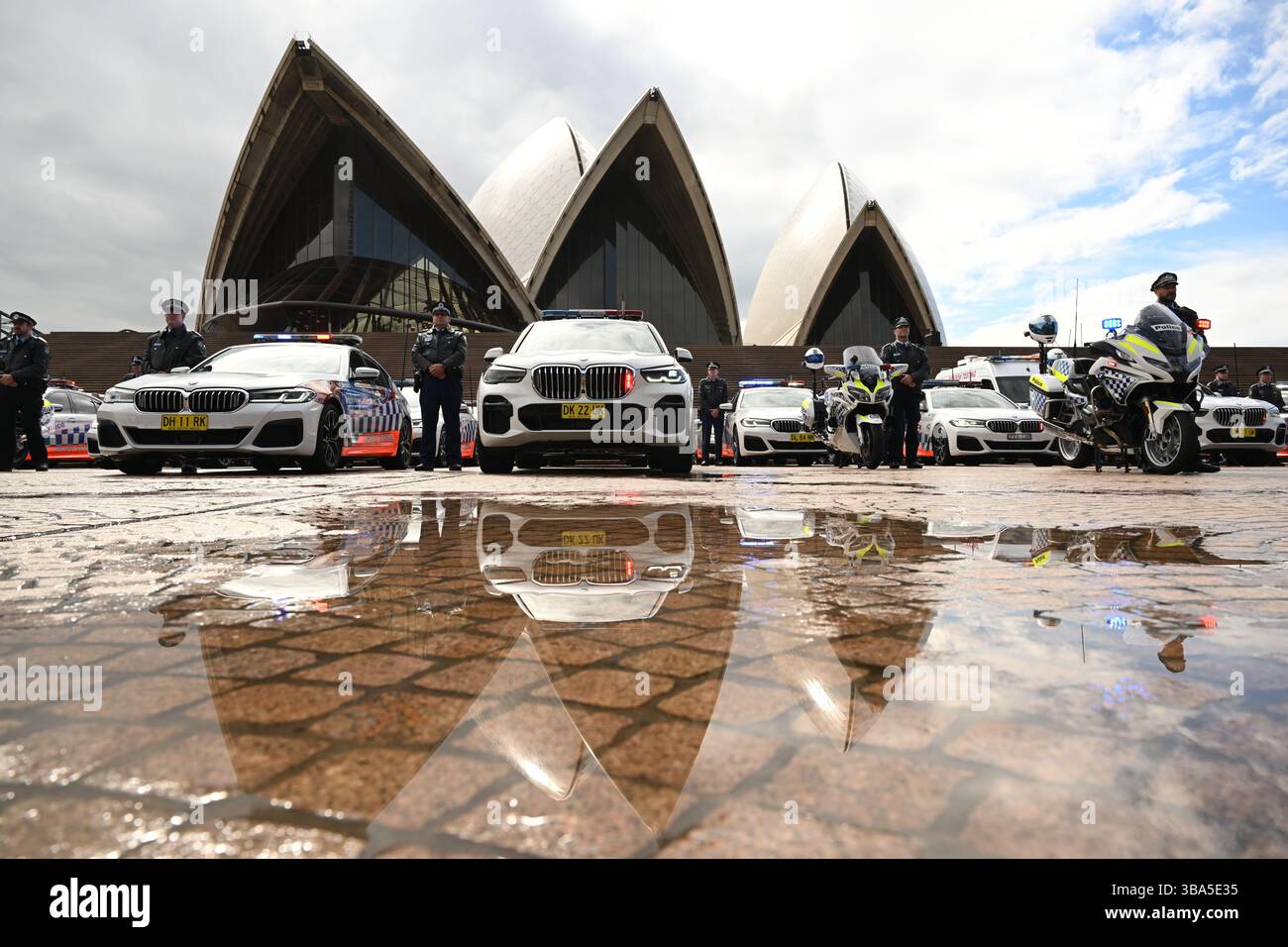 Sydney, Australia. 12th May, 2025. NSW Police Highway Patrol outside ...