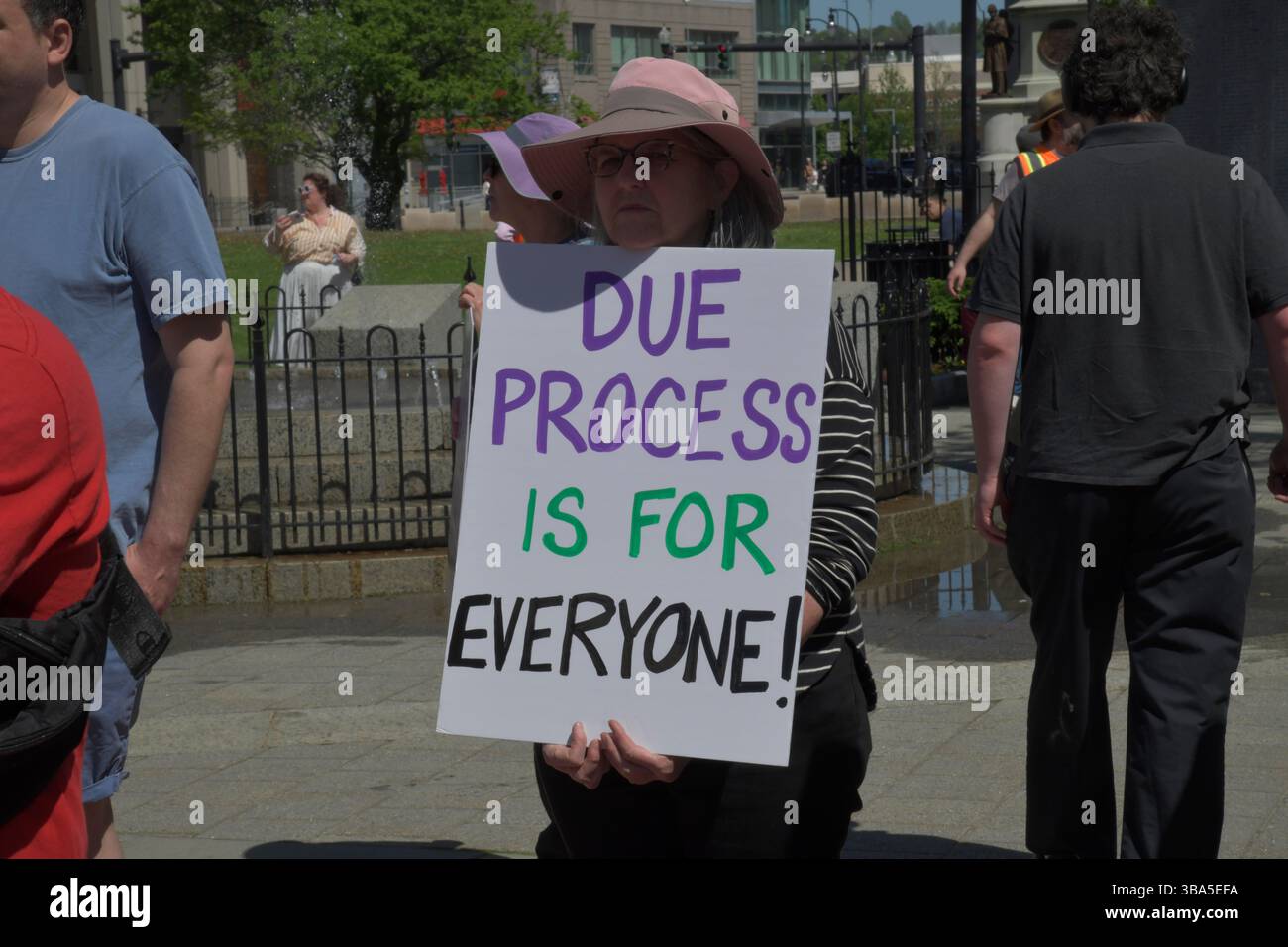 May 11, 2025, Worcester, Ma, USA: Angry residents demonstrate on ...