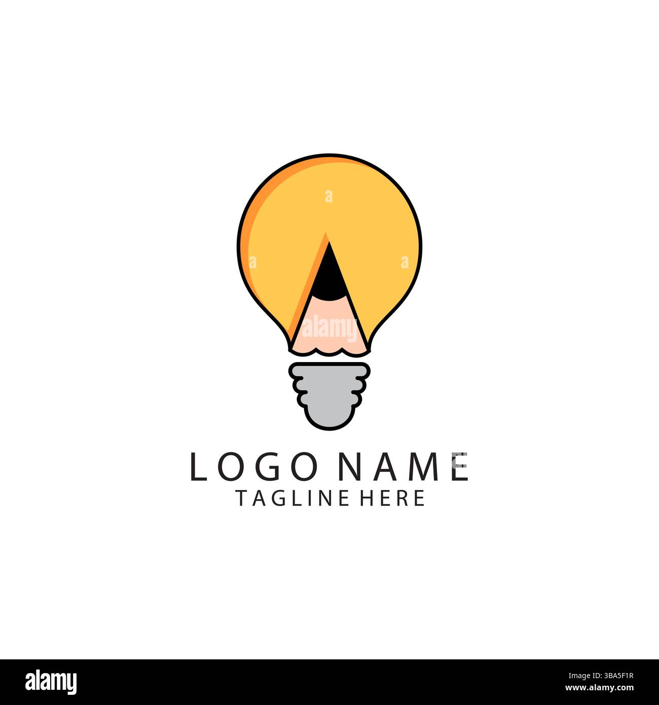 Pencil brain Cut Out Stock Images & Pictures - Alamy