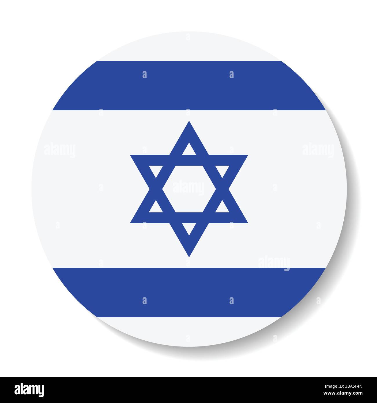 Flag of Israel. Israel button flag logo icon computer vector ...