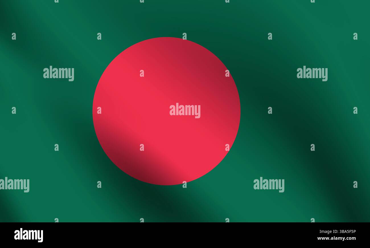 Flag of Bangladesh. Bangladesh flag official colors and proportion ...