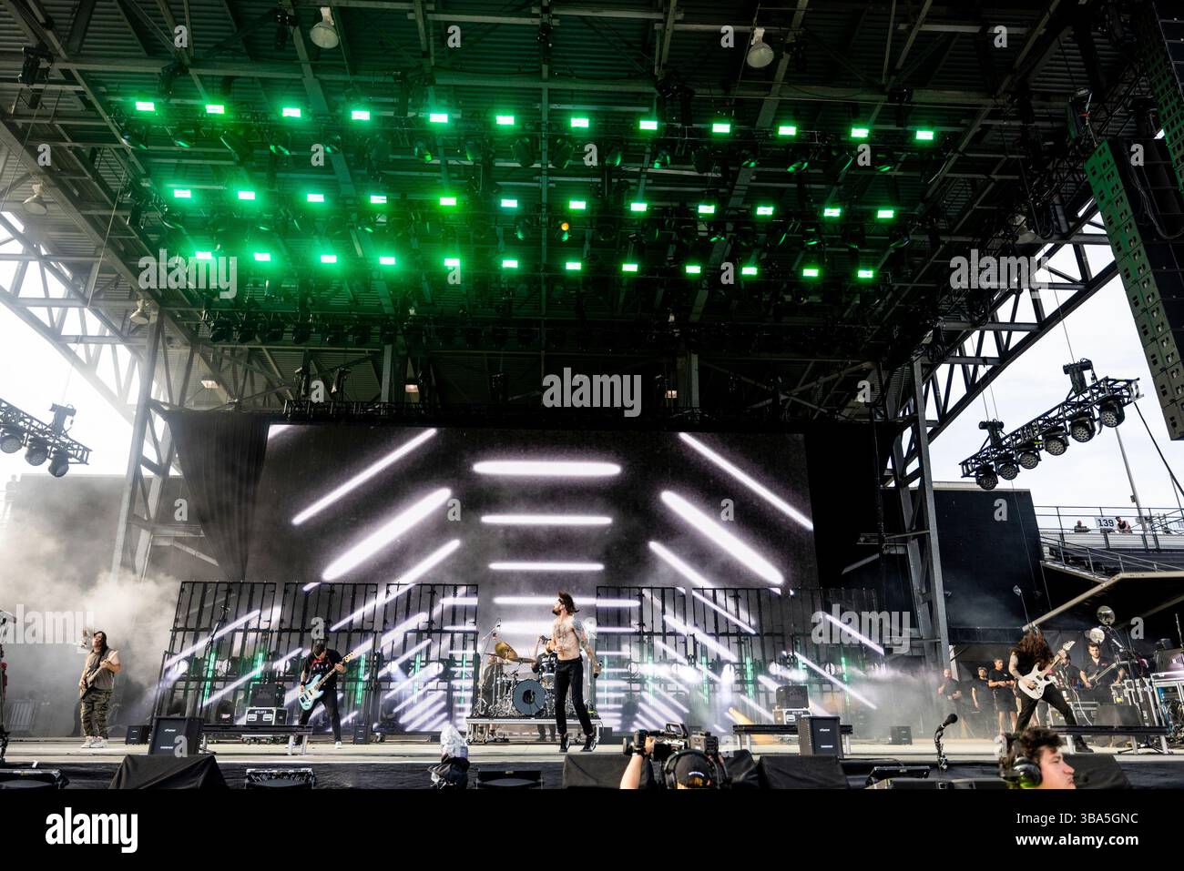 Will Deely, from left, Oshie Bichar, Caleb Shomo, and Zach Huston of ...