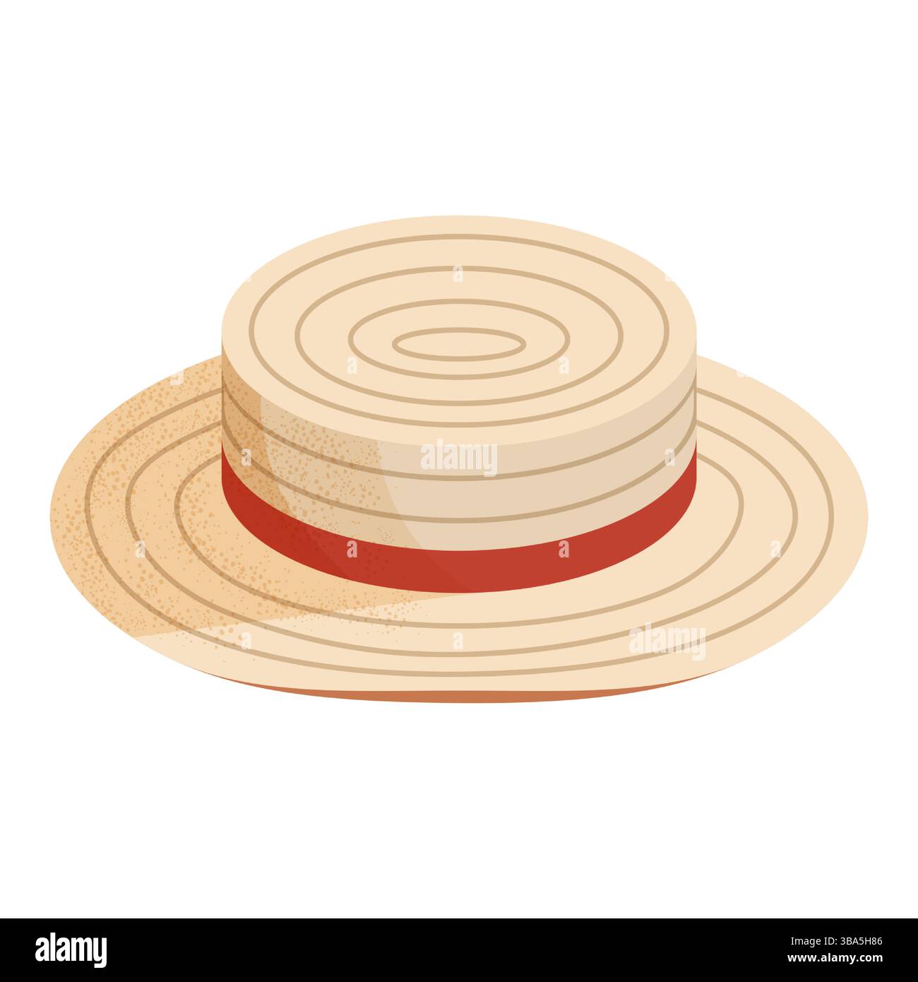 Wide brim hat ribbon Stock Vector Images - Alamy