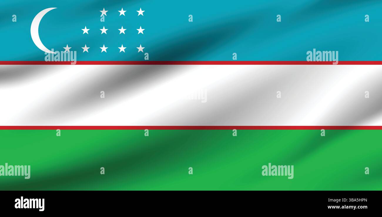 Flag Of Uzbekistan Uzbekistan Flag Official Colors And Proportion Flag Of Uzbekistan Uzbekistan Flag Official Colors And Proportion