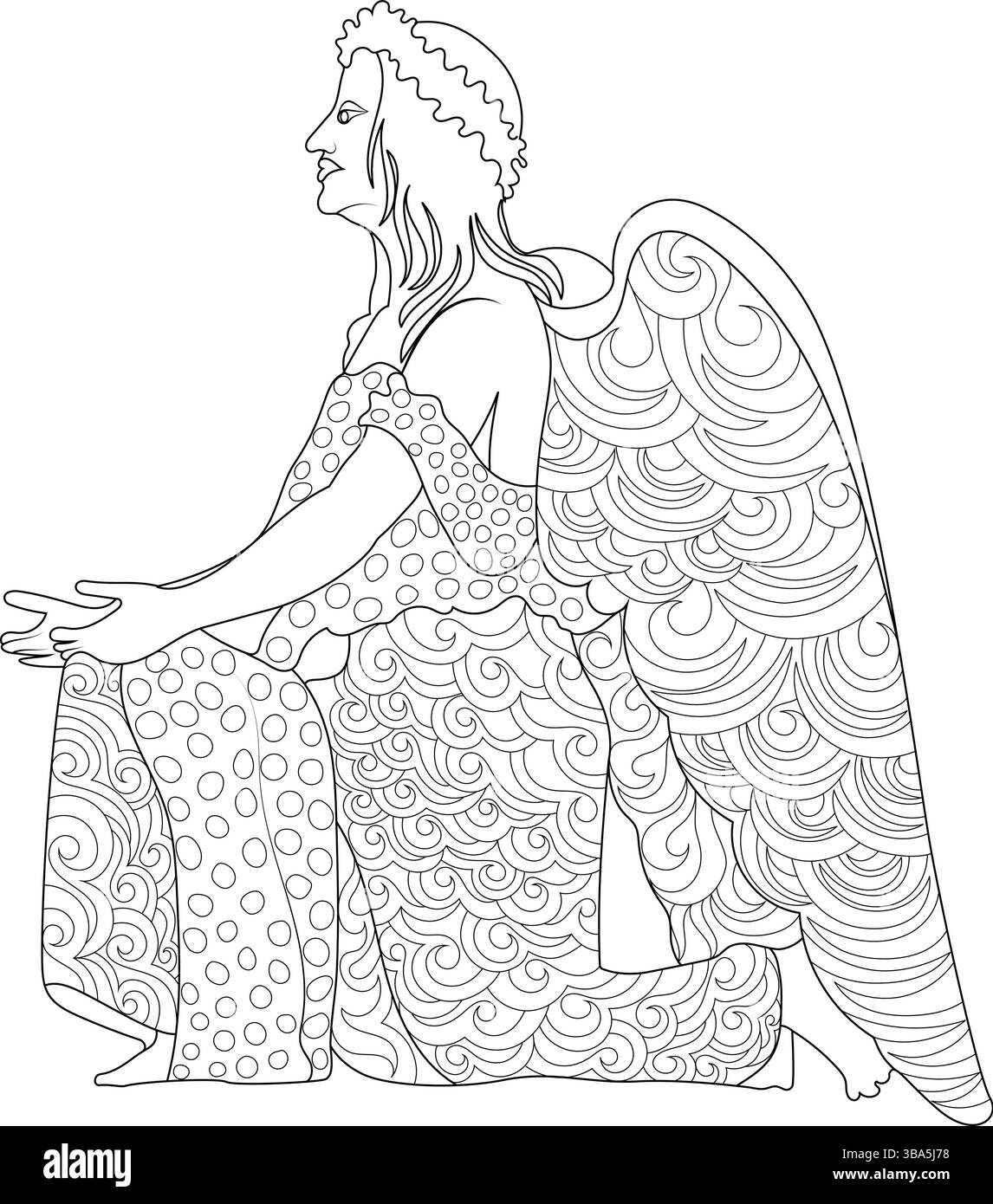 Hope seated Stock Vector Images - Alamy