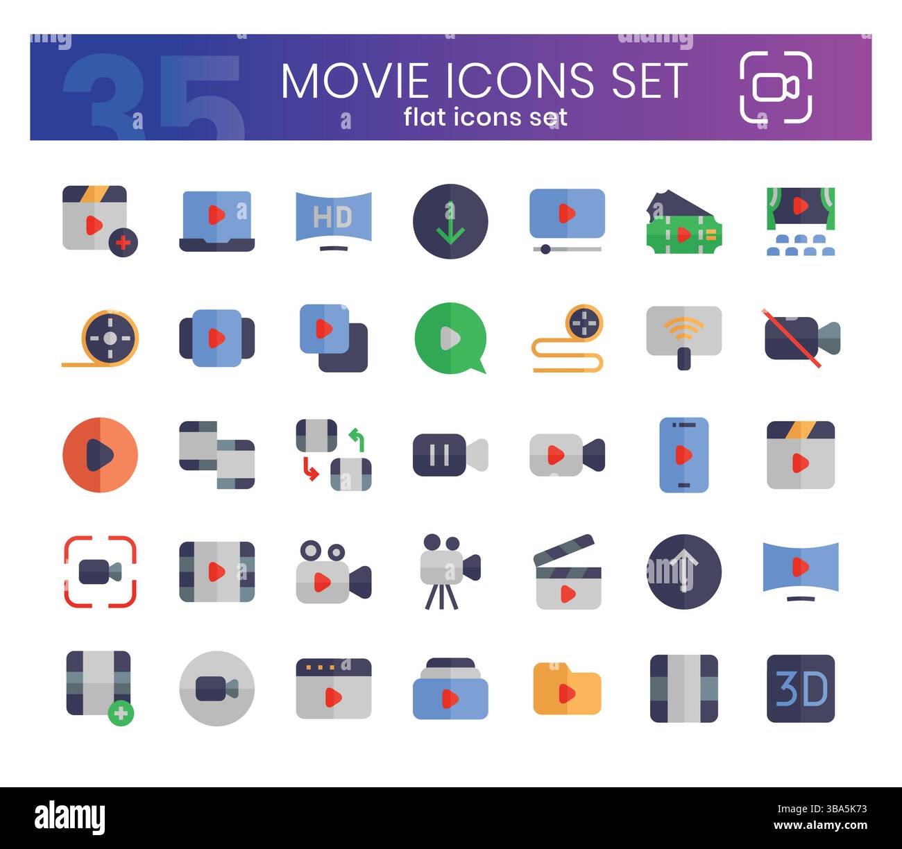 Movie award vector vectors Cut Out Stock Images & Pictures - Alamy