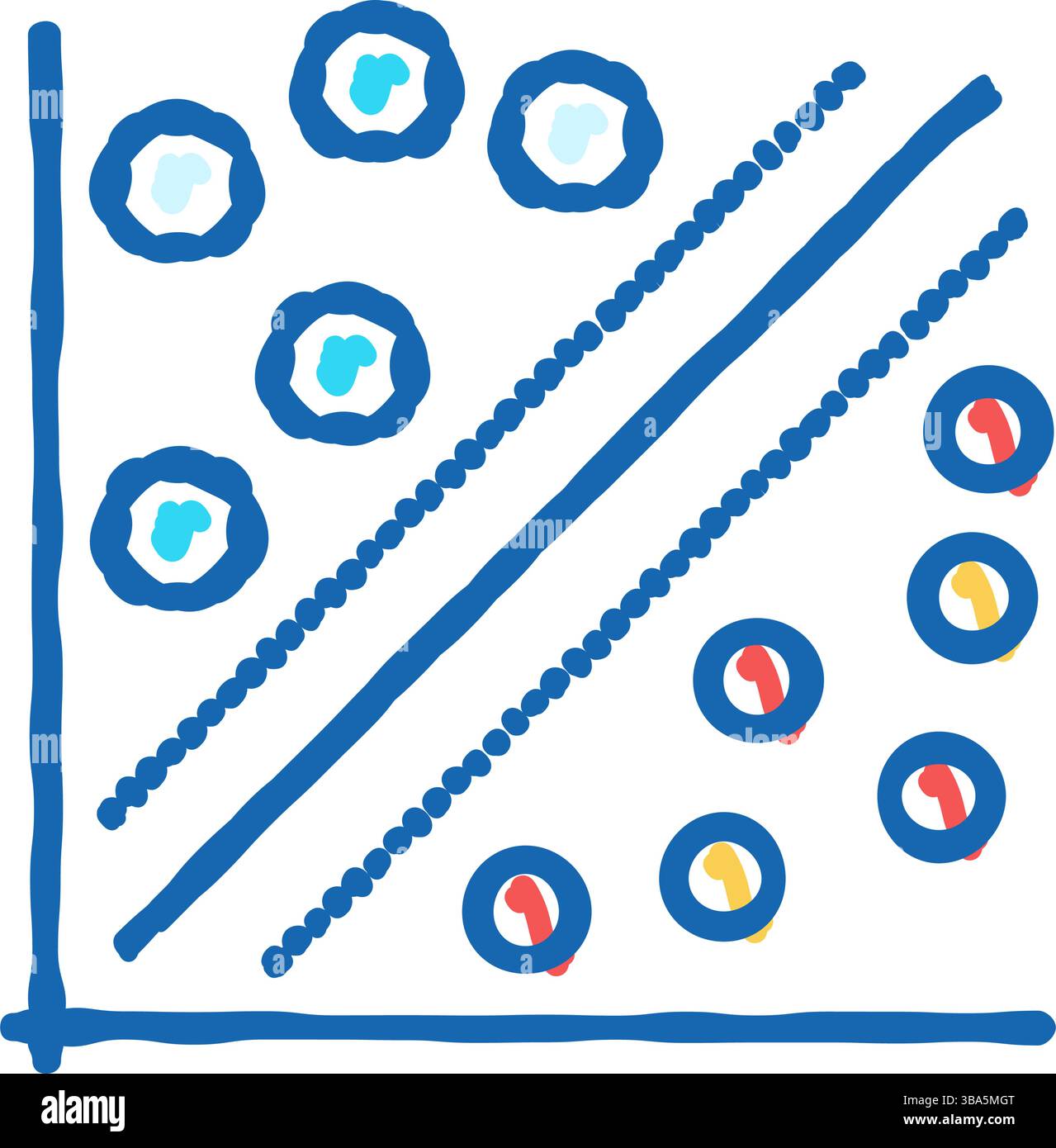 Knn icon Cut Out Stock Images & Pictures - Alamy