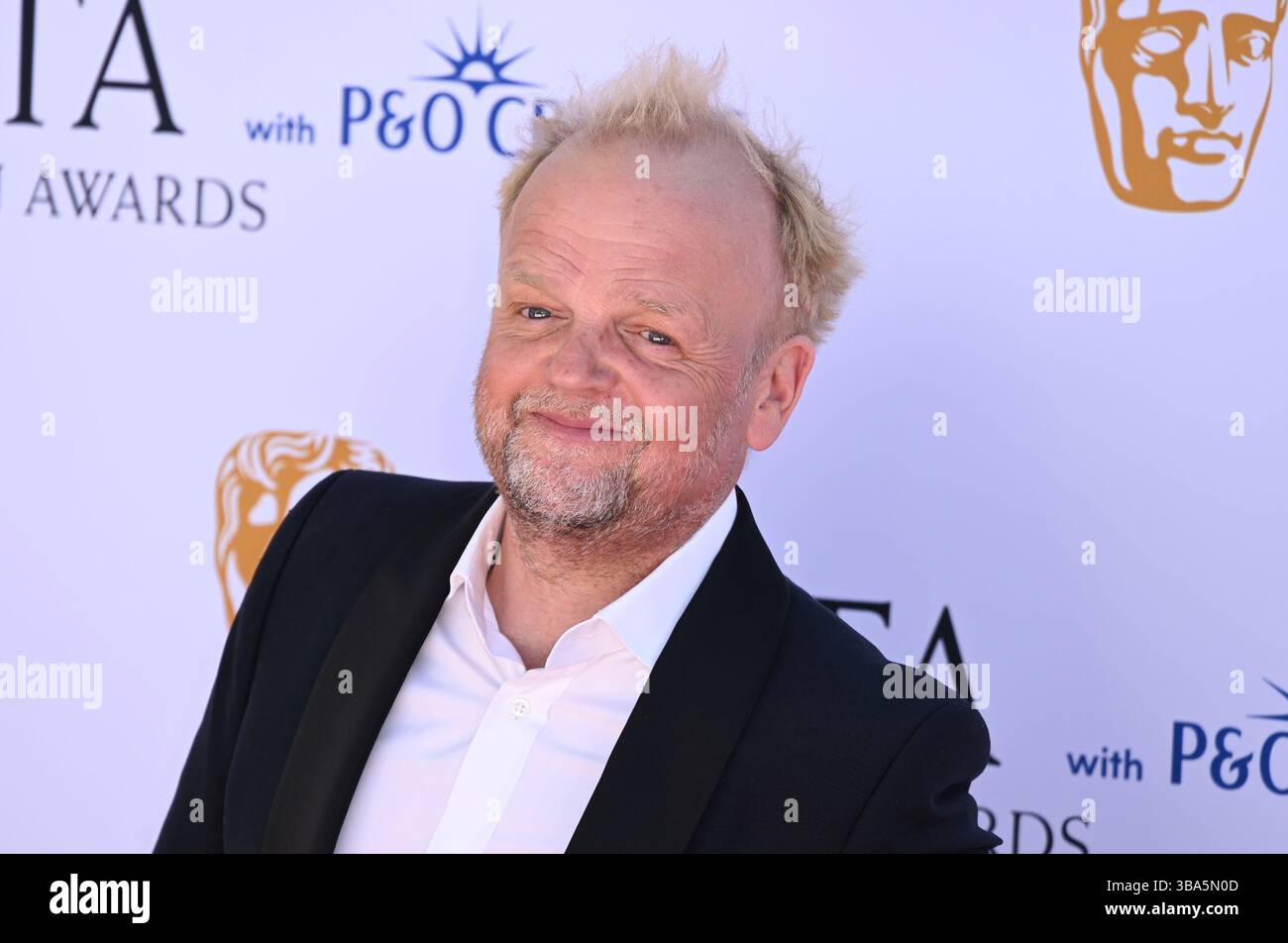 London, UK. 11 May, 2025. Toby Jones attends the BAFTA Television ...