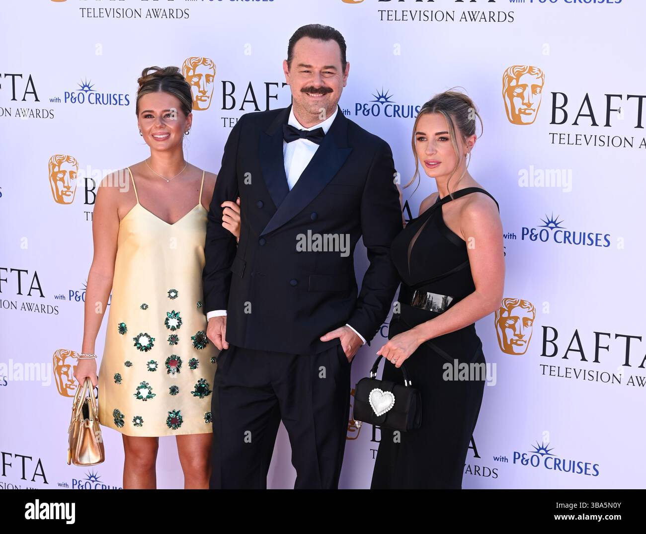 London, UK. 11 May, 2025. Sunnie Jo Dyer, Danny Dyer and Dani Dyer ...