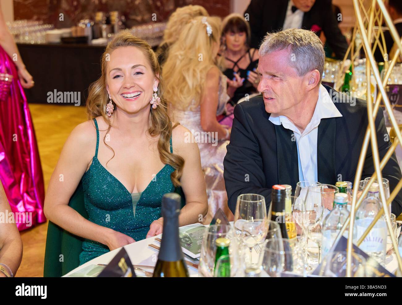 Amber MARSHALL is a guest at Dancer Against Cancer Ball at the Hofburg ...