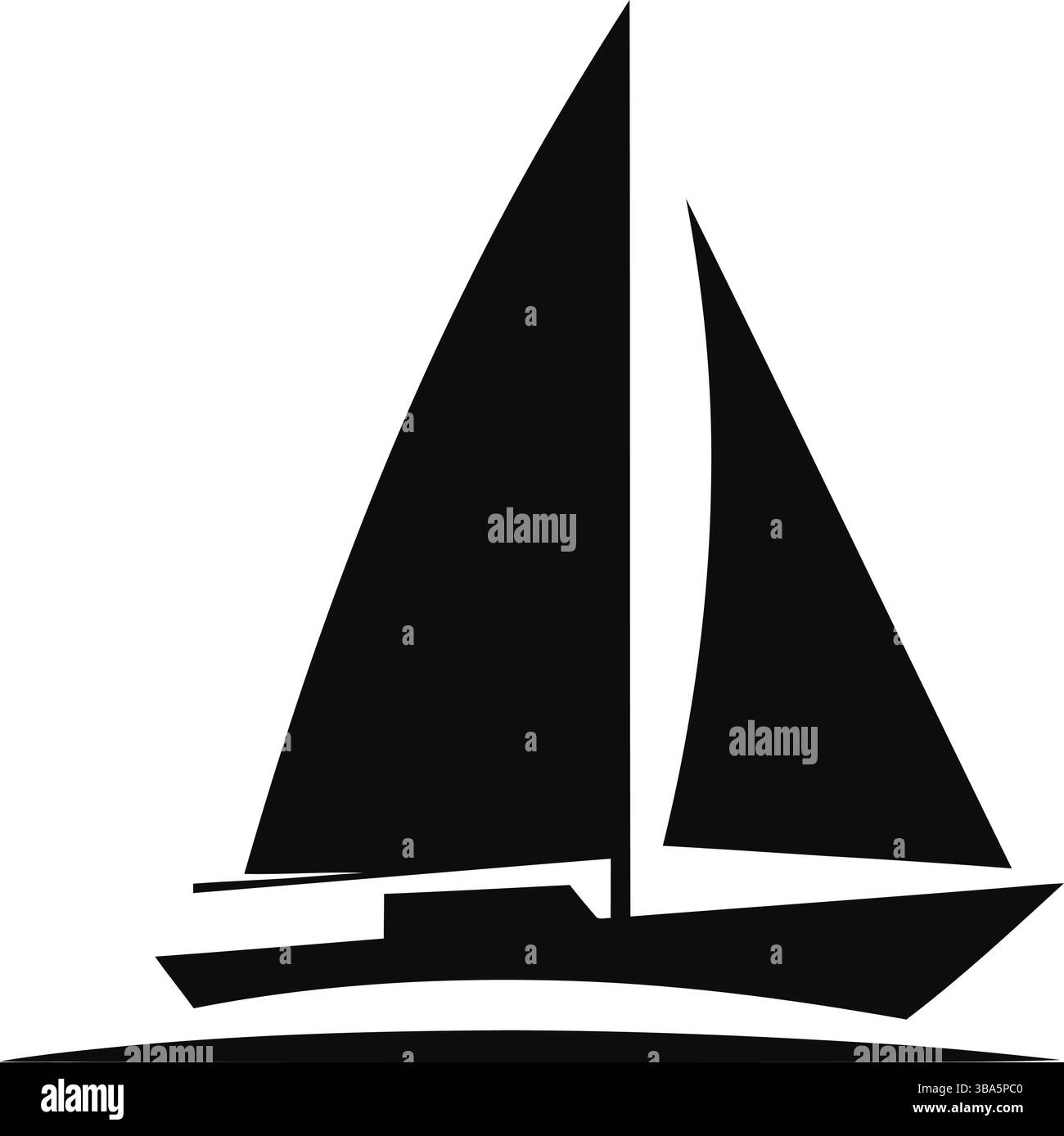 Calm sea waters on Black and White Stock Photos & Images - Alamy