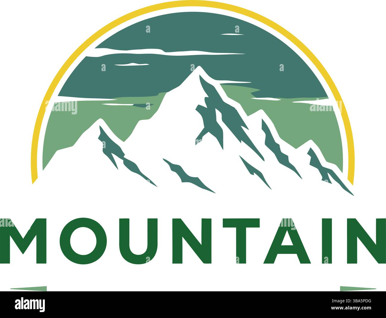 Scenery composition Stock Vector Images - Alamy