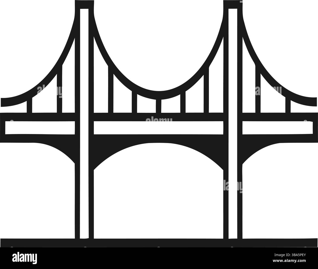 Bridge and composition Stock Vector Images - Alamy
