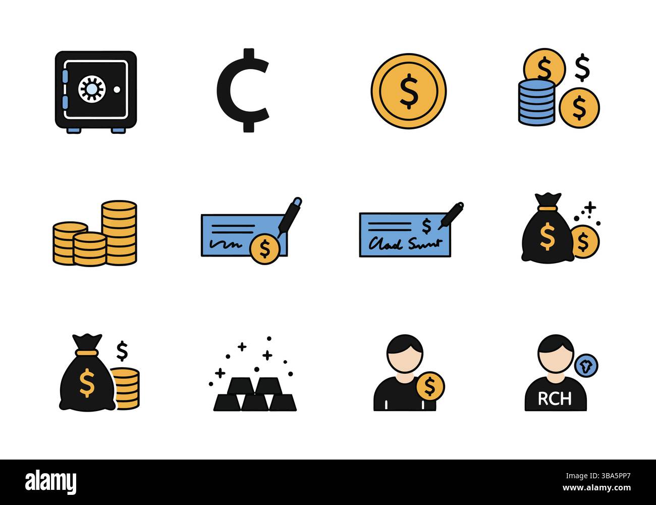 Growth planning symbols Stock Vector Images - Alamy