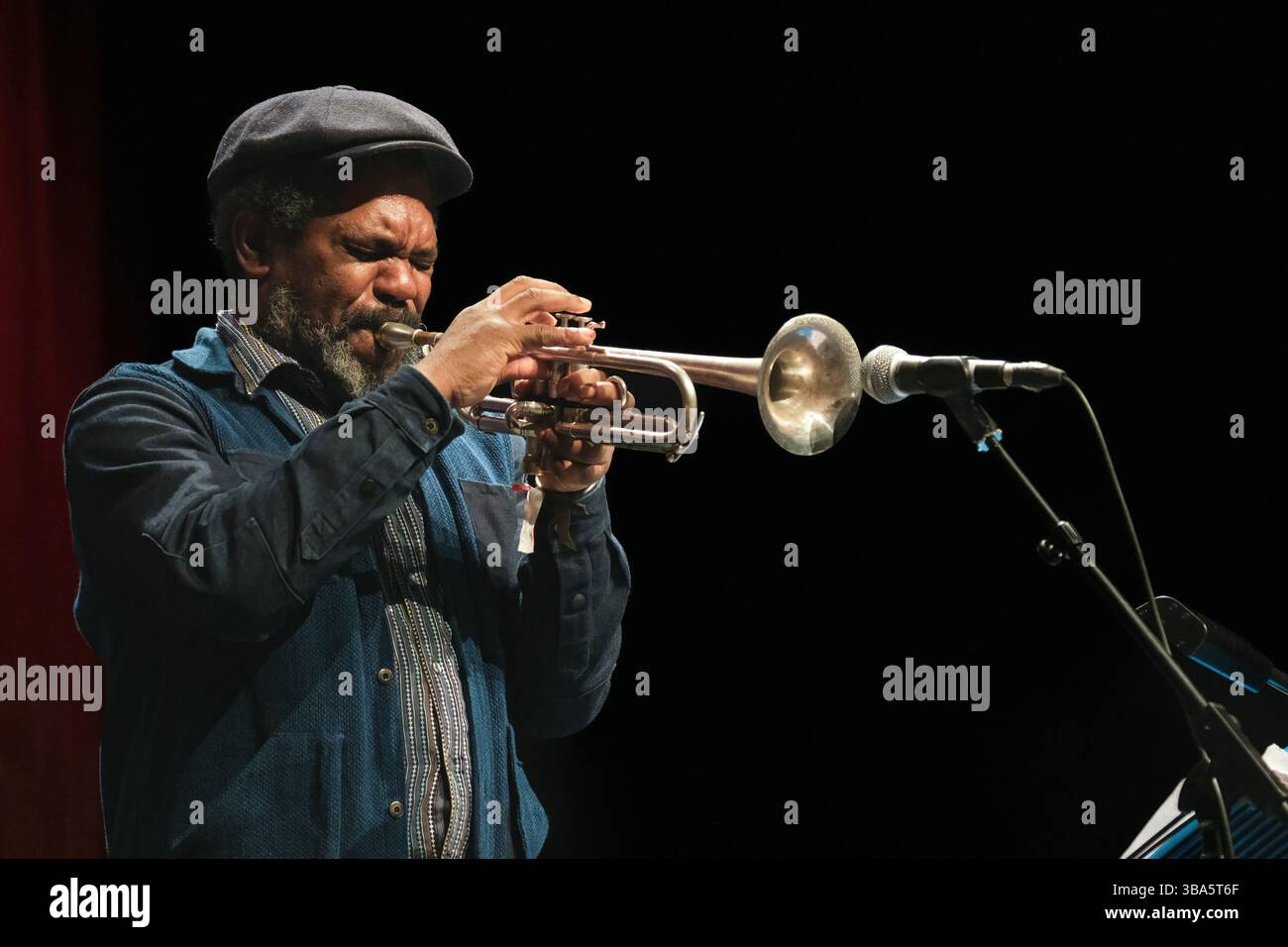 Byron Wallen performing at the Cheltenham Jazz Festival, UK. May 4, 2025 Stock Photo - Alamy