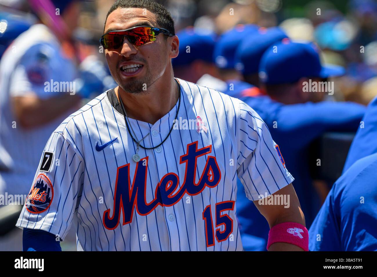 Queens, New York, USA. 11th May, 2025. Tyrone Taylor #15 of the New ...