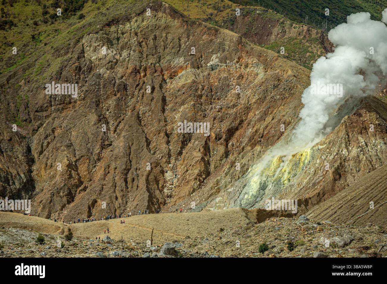 Garut, West Java, Indonesia. 11th May, 2025. Visitors hike the trails ...