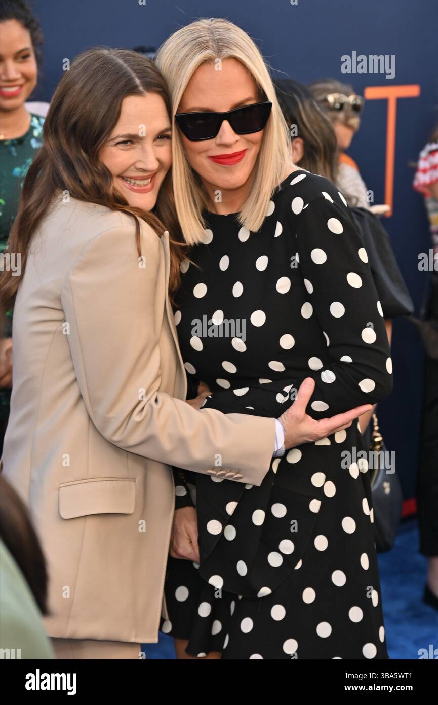 Hollywood, CA USA - May 7, 2025: Drew Barrymore, Jenny McCarthy attends ...