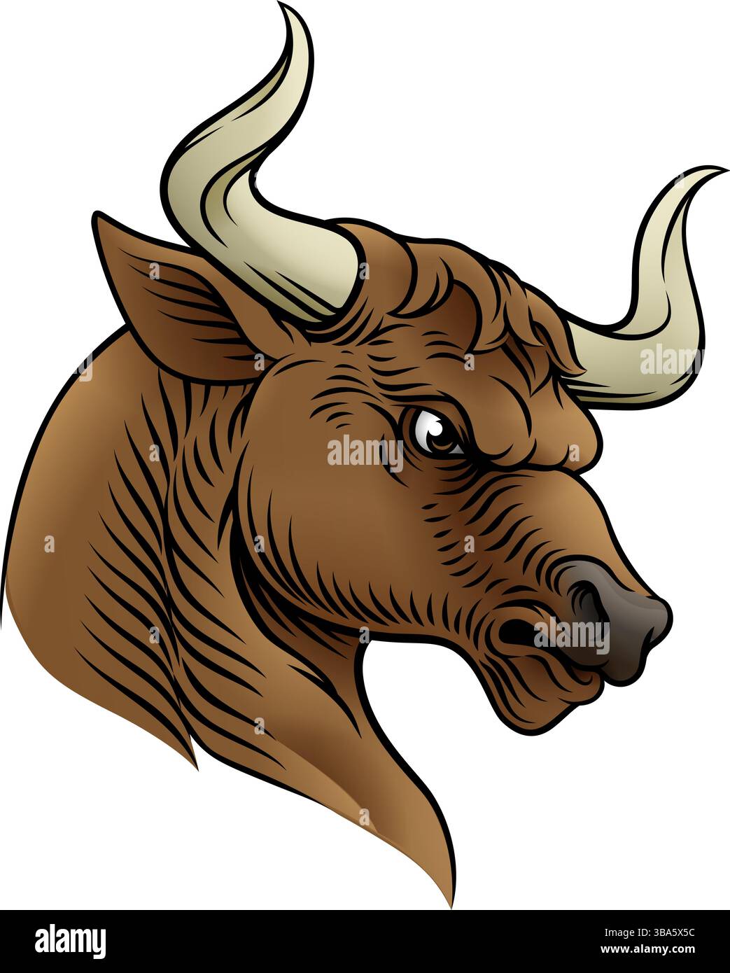 Bull Heraldry Coat of Arms Heraldic Crest Animal Stock Vector Image ...