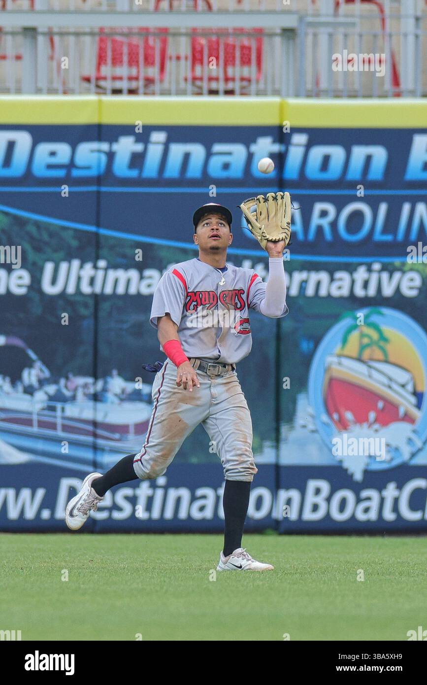 Kannapolis, NC: Carolina Mudcats right field Tyler Rodriguez (28 ...