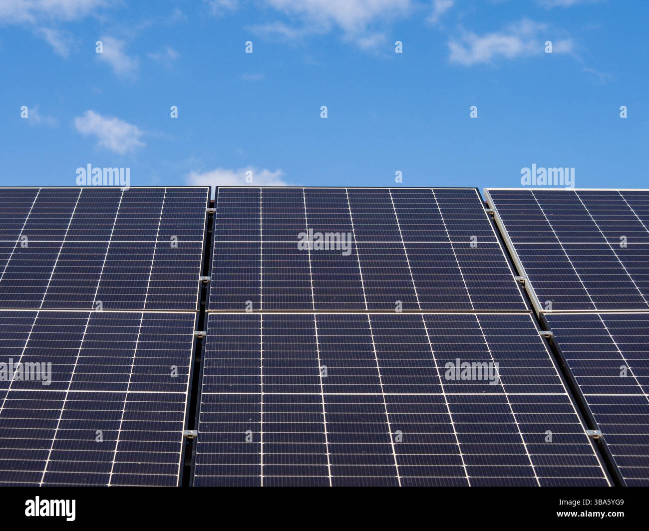 solar panels installed on a residential roof Stock Photo - Alamy