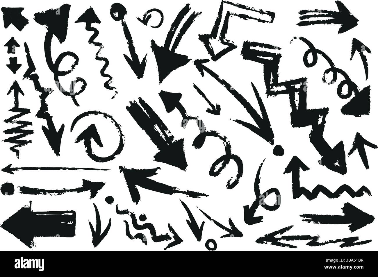Explore this amazing and dynamic collection of handdrawn arrows perfect ...
