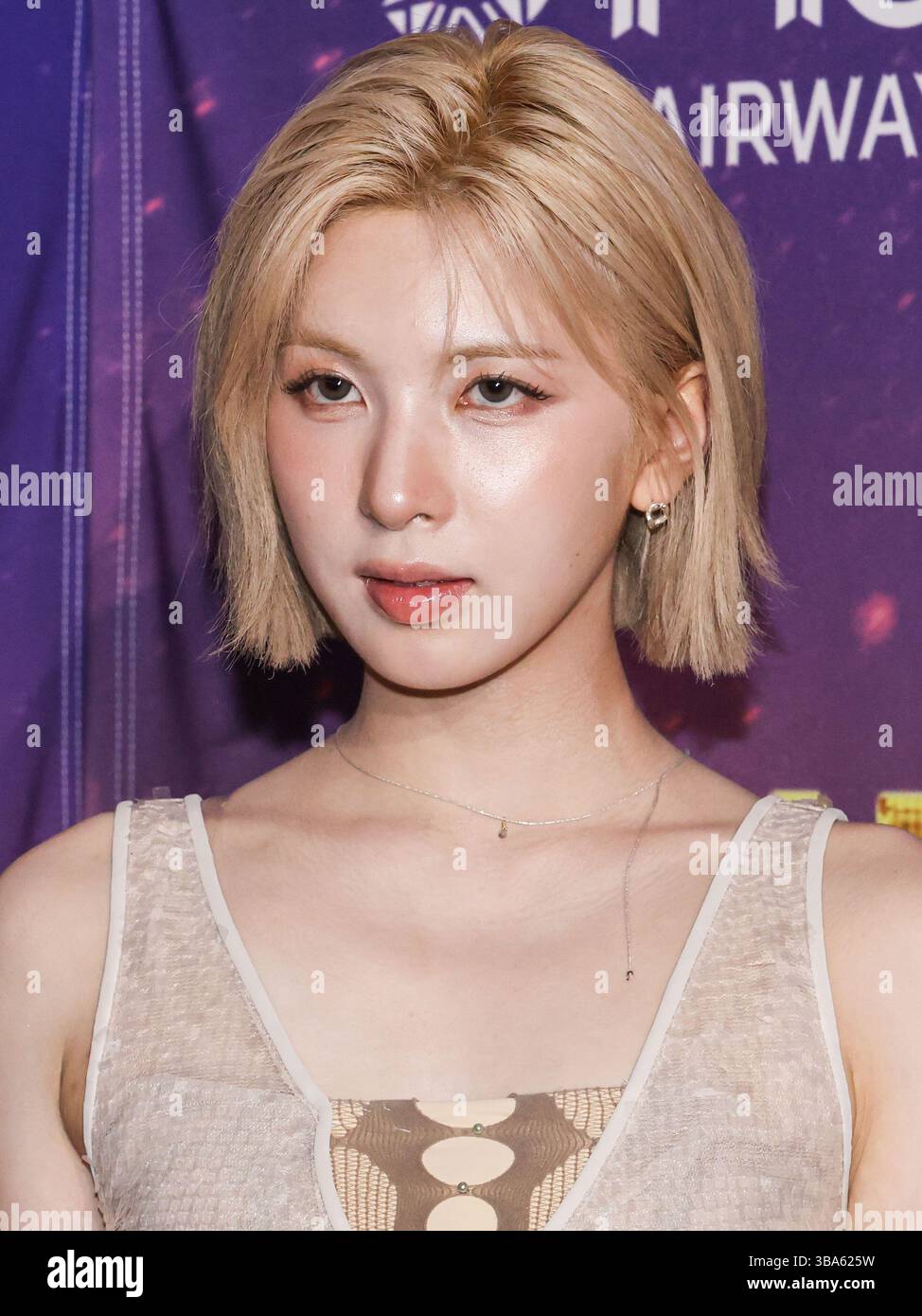 HUNTINGTON BEACH, ORANGE COUNTY, CALIFORNIA, USA - MAY 10: South Korean singer BAE (Bae Jinsol ...