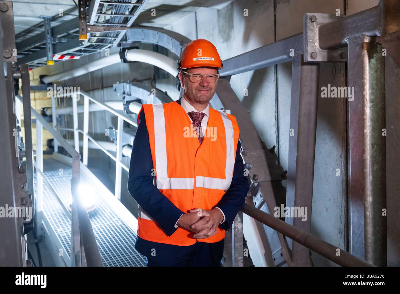 Berlin, Germany. 12th May, 2025. Stefan Kapferer, CEO of transmission ...