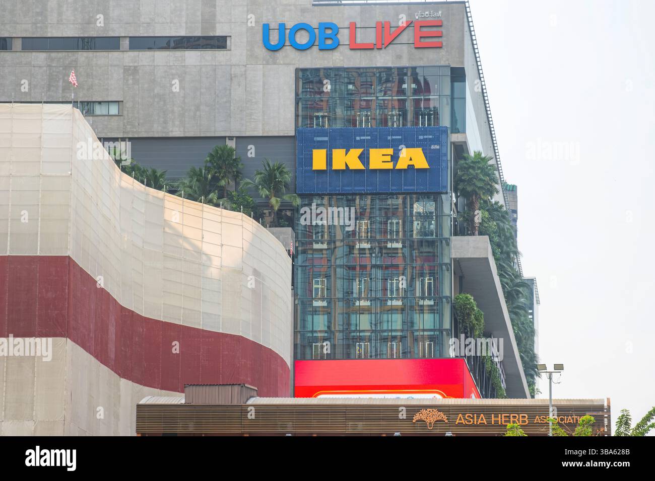 Bangkok, Thailand - February 20, 2025: IKEA store sign on Emsphere ...
