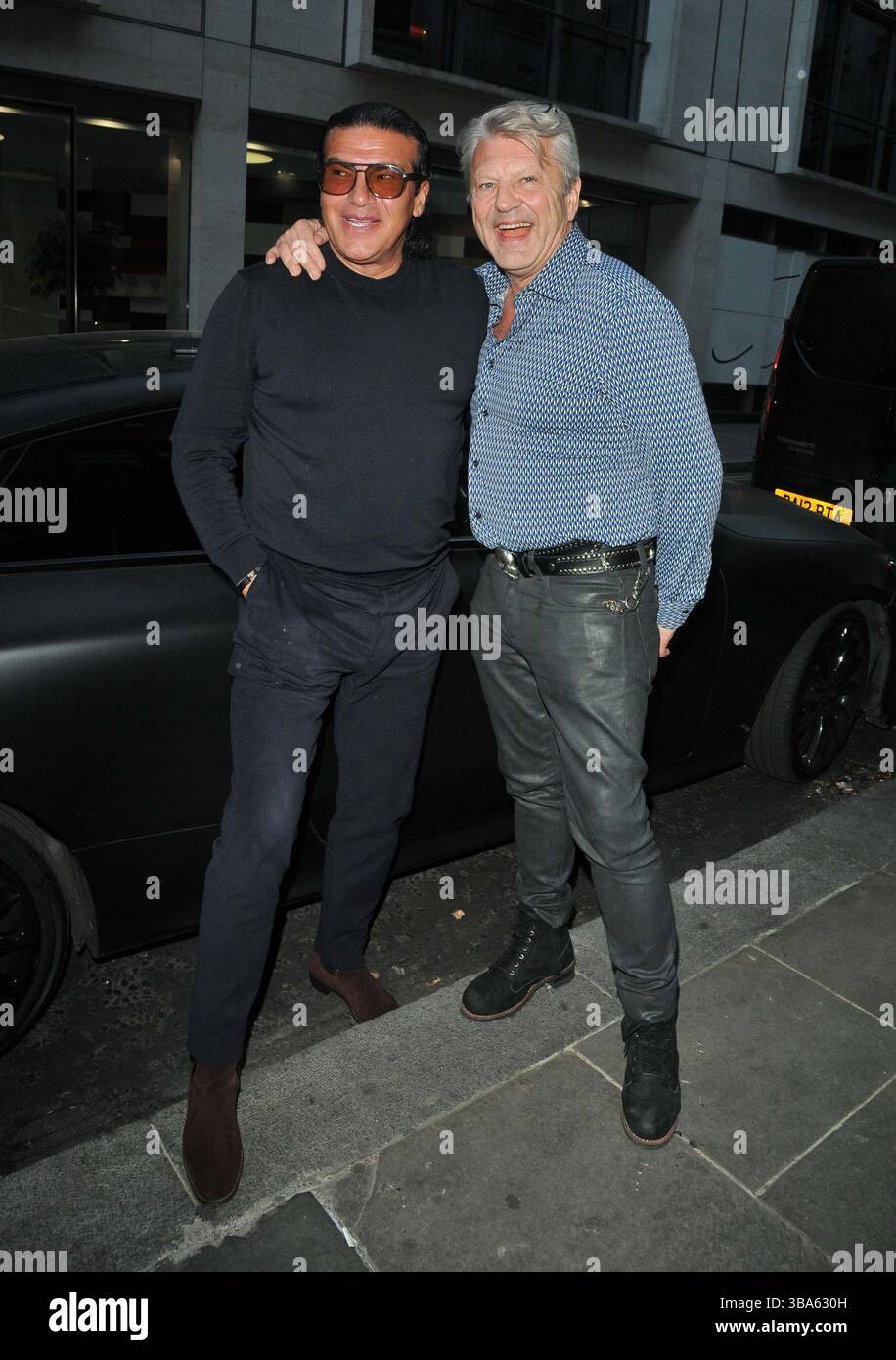 London, UK. 10th May, 2025. Tamer Hassan and Mark Fuller at the CIFF ...