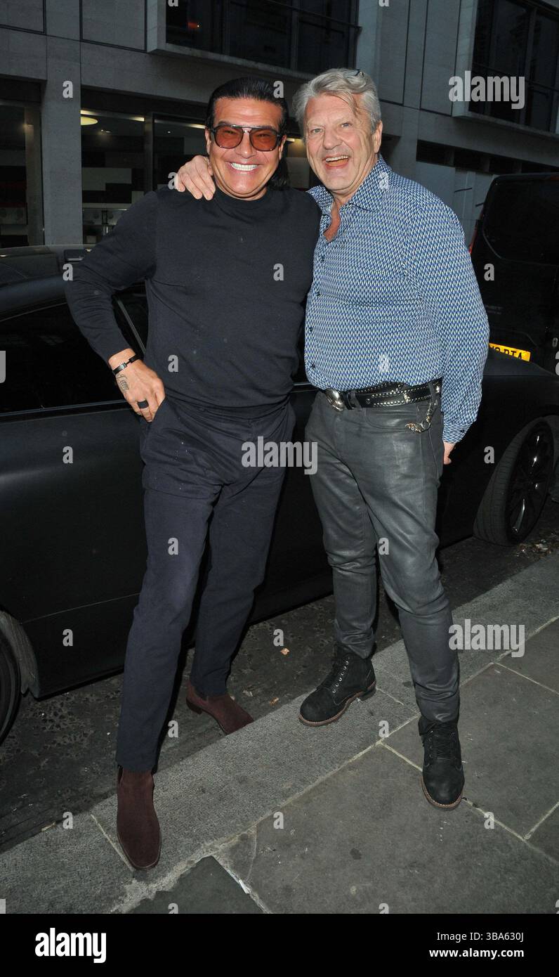 London, UK. 10th May, 2025. Tamer Hassan and Mark Fuller at the CIFF ...