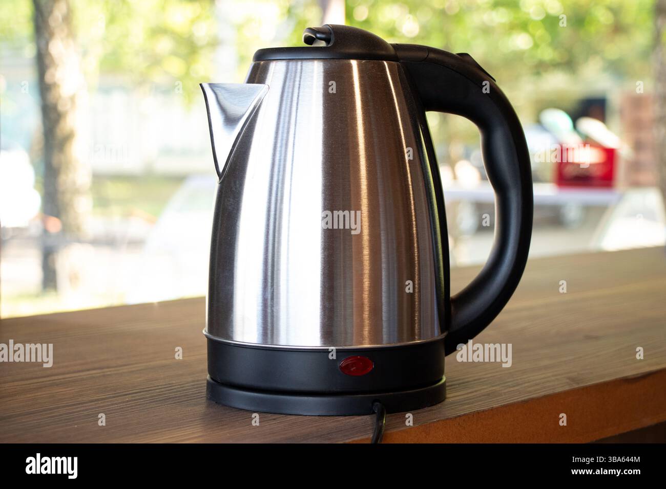 Electric steel kettle stands hi-res stock photography and images - Alamy