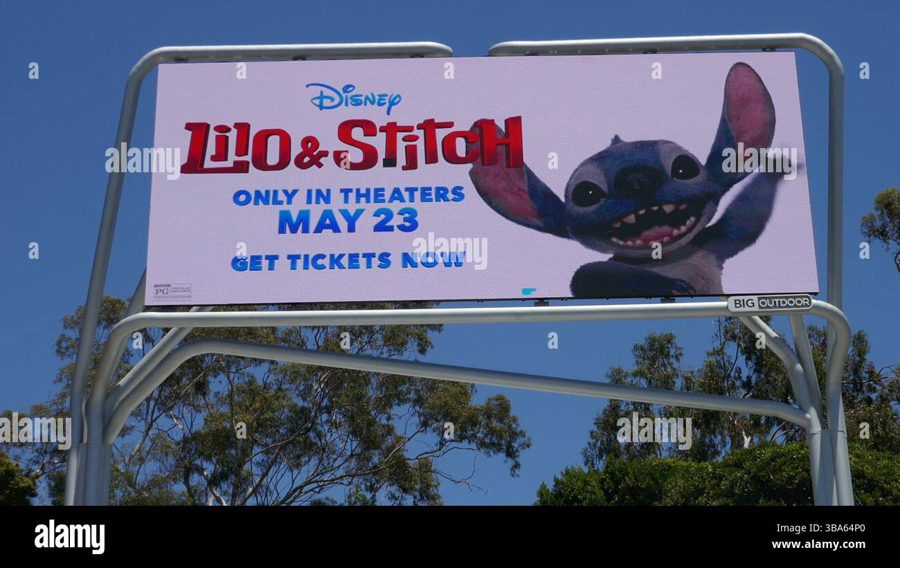 Los Angeles, California, USA 10th May 2025 Disney Lilo & Stitch ...