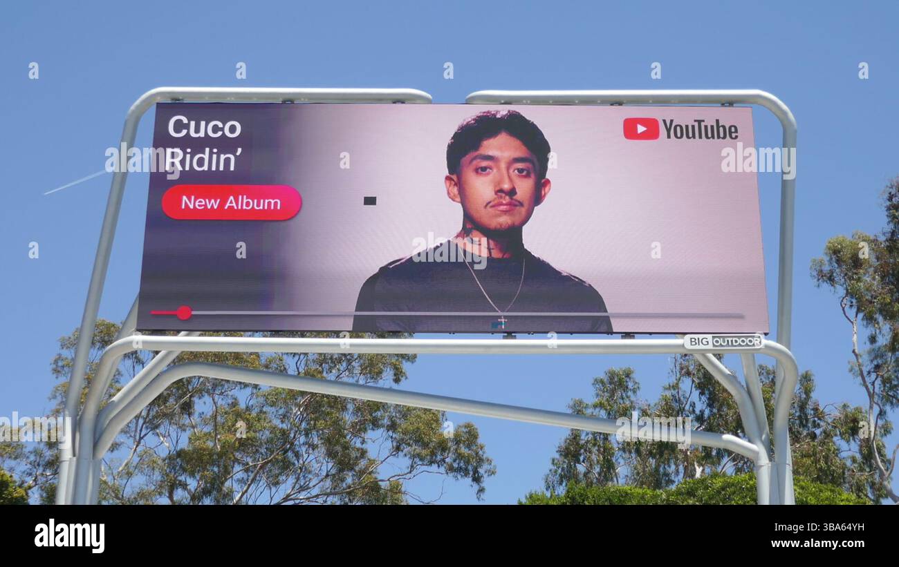 Los Angeles, California, USA 10th May 2025 Cuco RidinÕ New Album ...