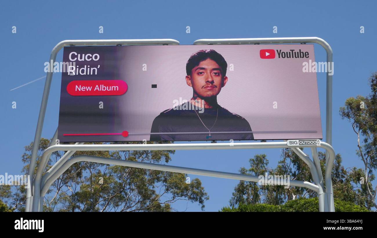 Los Angeles, California, USA 10th May 2025 Cuco RidinÕ New Album ...
