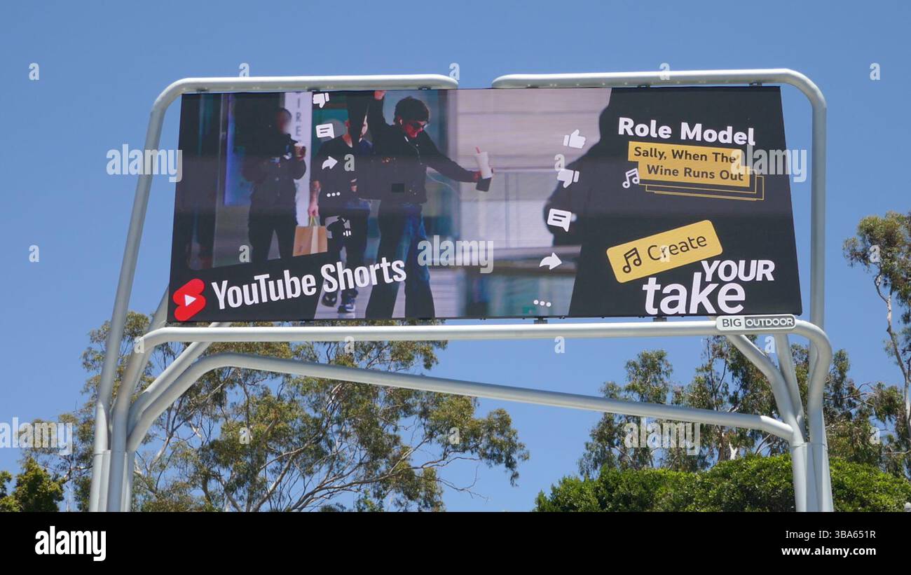 Los Angeles, California, USA 10th May 2025 Role Model YouTube Shorts ...