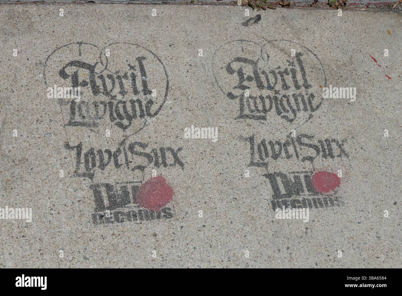 Los Angeles, California, USA 10th May 2025 Avril Lavigne Love Sux ...