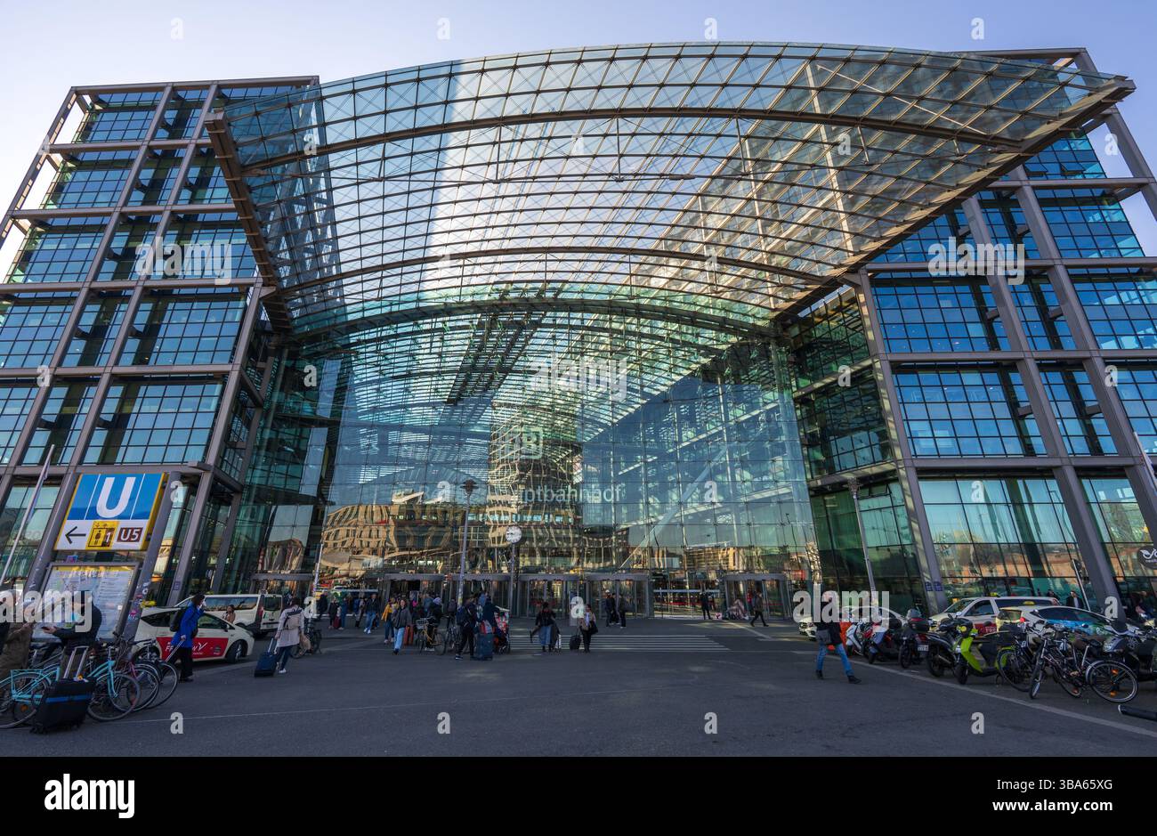 The Berlin Hauptbahnhof, Modern Central Train Station and Major ...