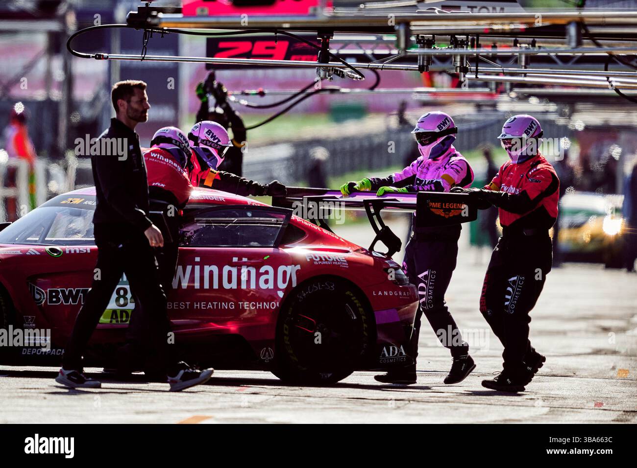 DTM 2025 Oschersleben Pitlane Stock Photo - Alamy