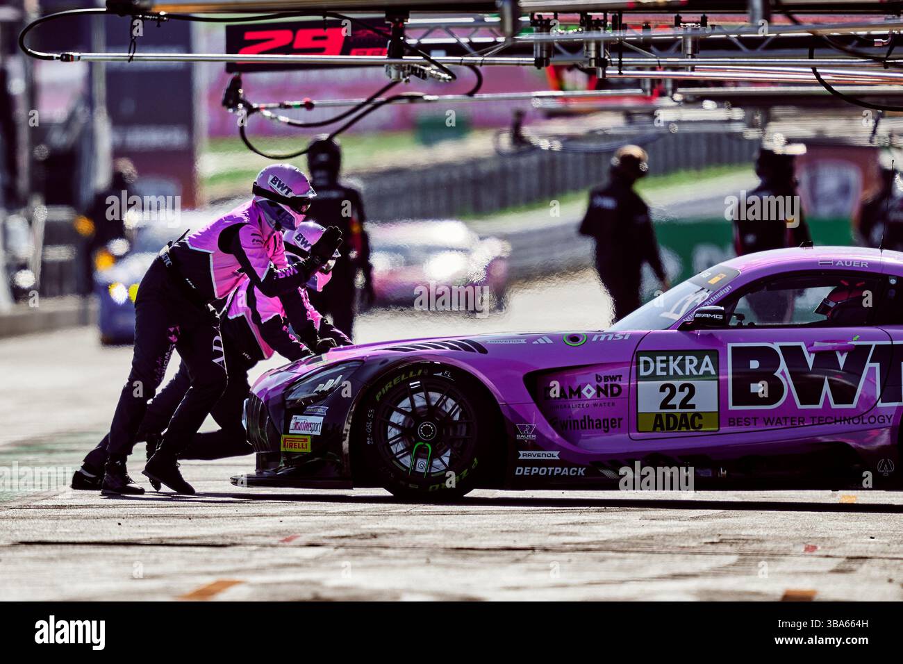 DTM 2025 Oschersleben Pitlane Stock Photo - Alamy