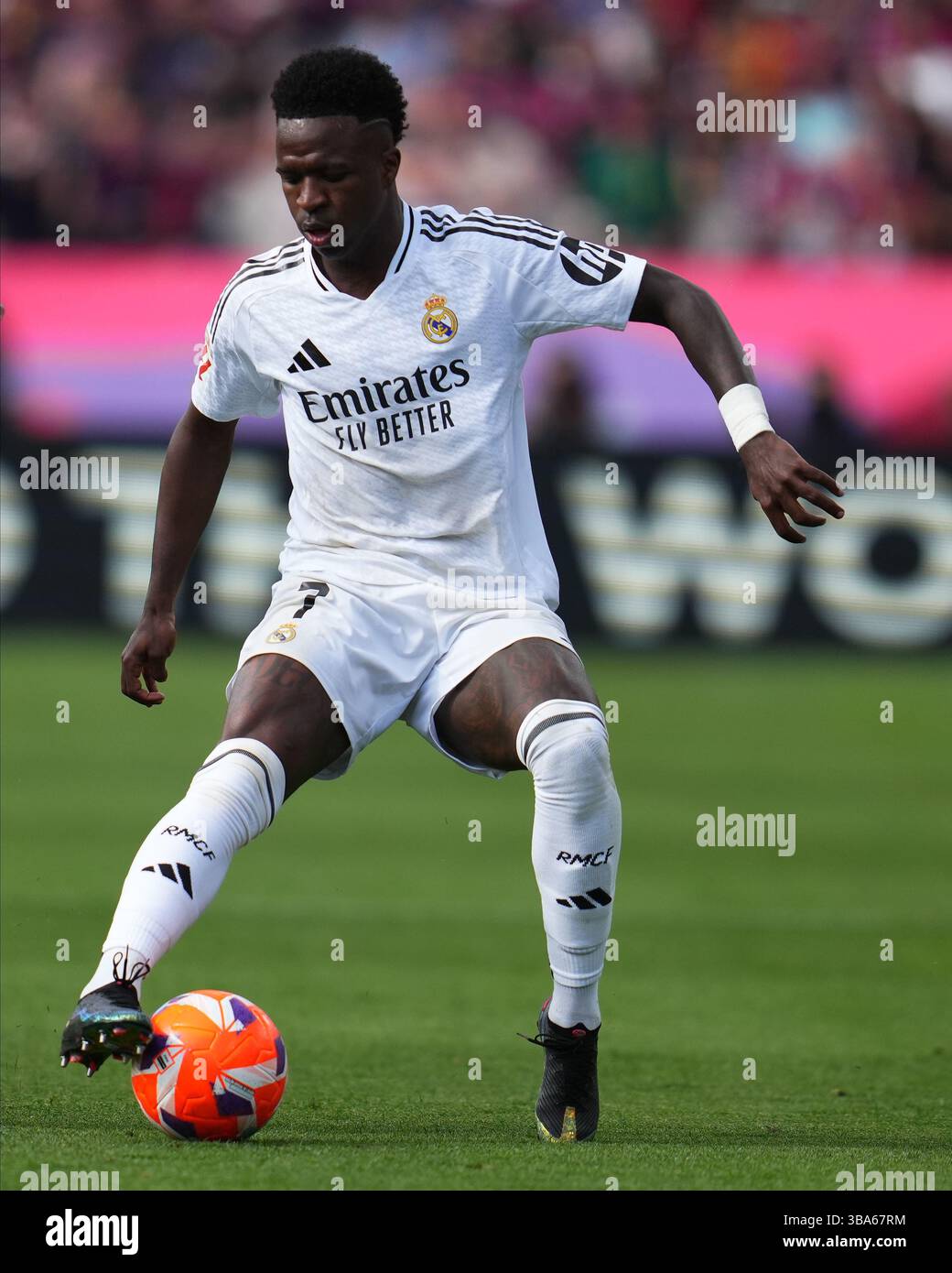 Vinicius Junior of Real Madrid during the La Liga EA Sports match ...