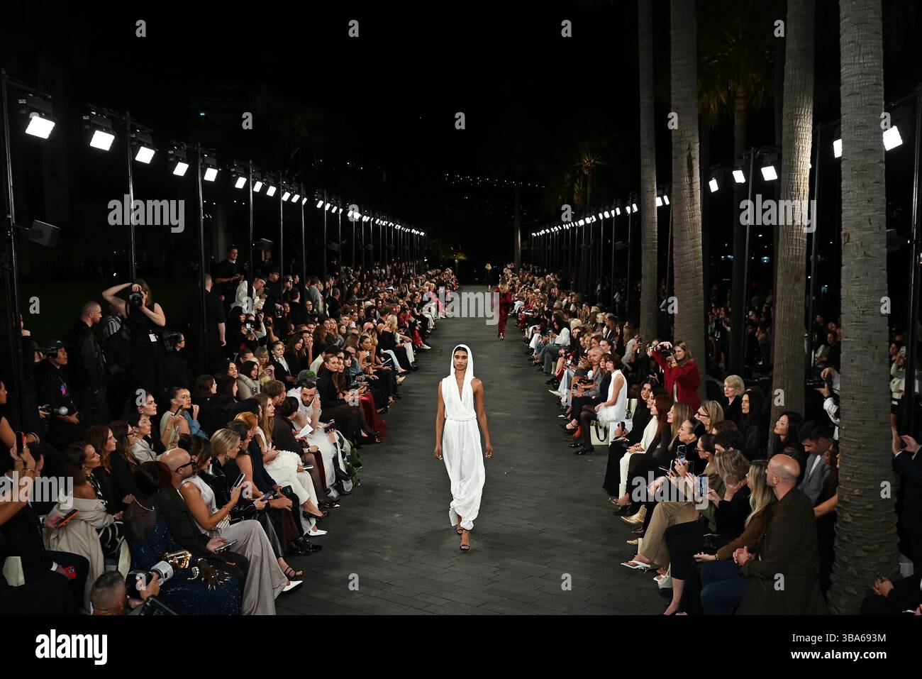 Sydney, Australia. 12th May, 2025. Models walk the runway during the ...