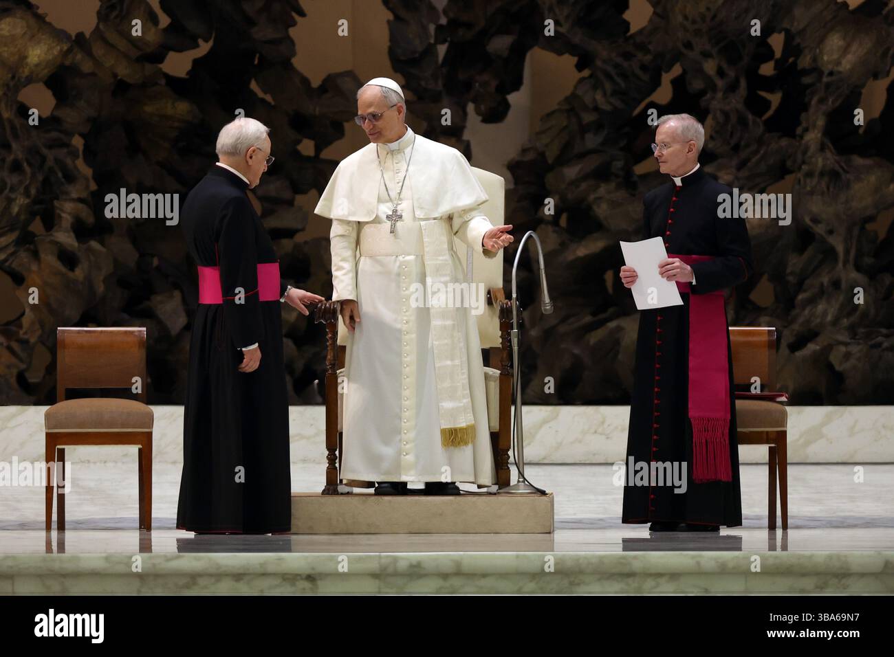 Rome, Italy. 12th May, 2025. Rome, Italy, 12-05.2025: The Holy Father ...
