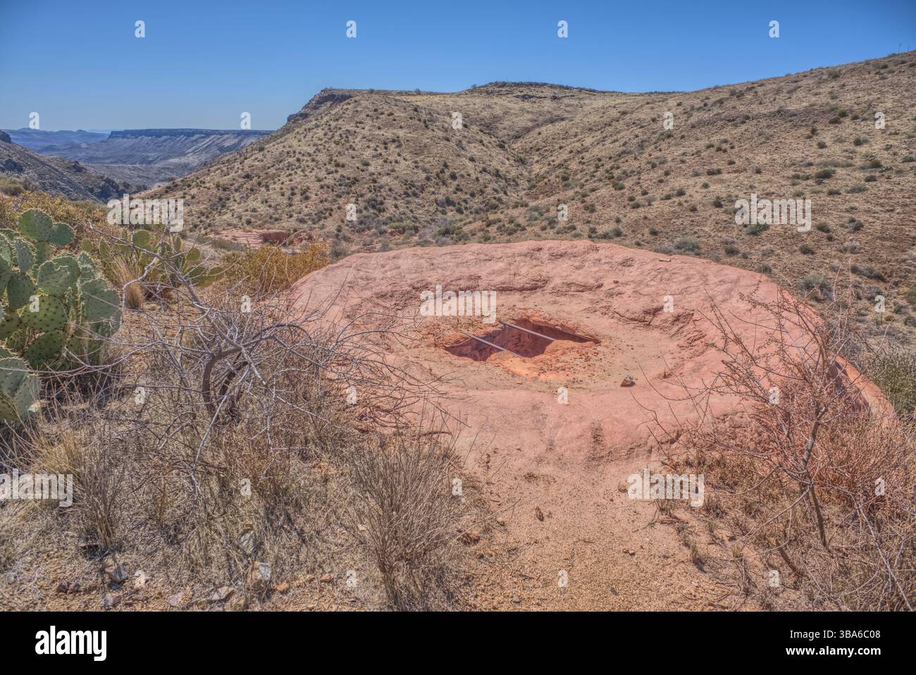 Remnants of the Abandoned Richinbar Mine Stock Photo - Alamy