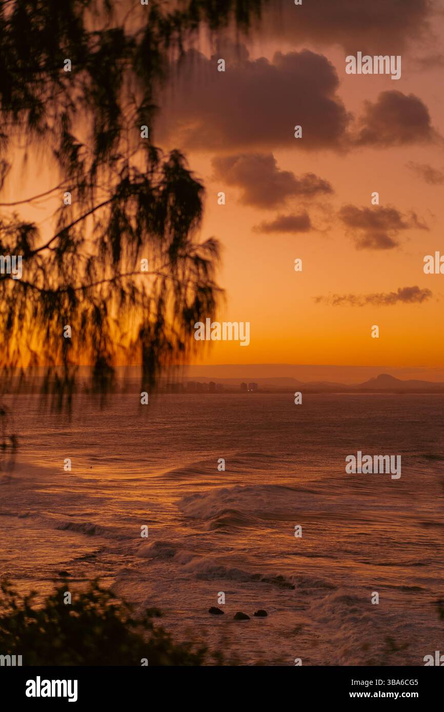 Time lapse mountain over sea hi-res stock photography and images - Alamy
