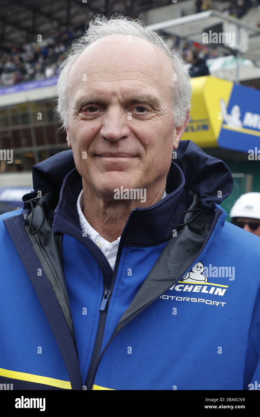 CEO of Michelin Florent Menegaux attends the 2025 MotoGP Michelin Grand ...