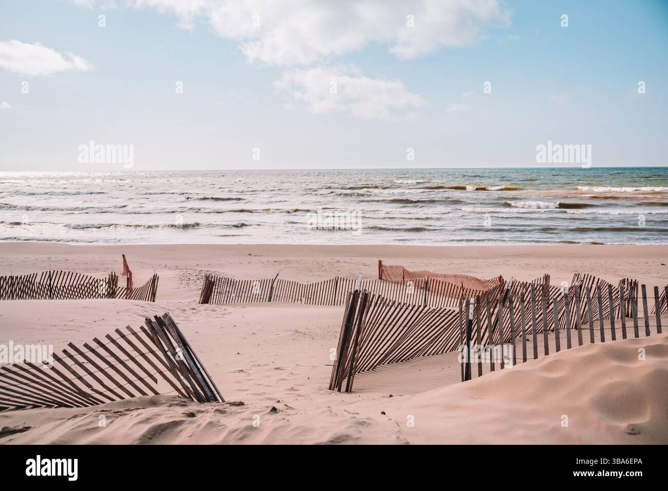 Oval Beach in the Spring- Lake Michigan Stock Photo - Alamy