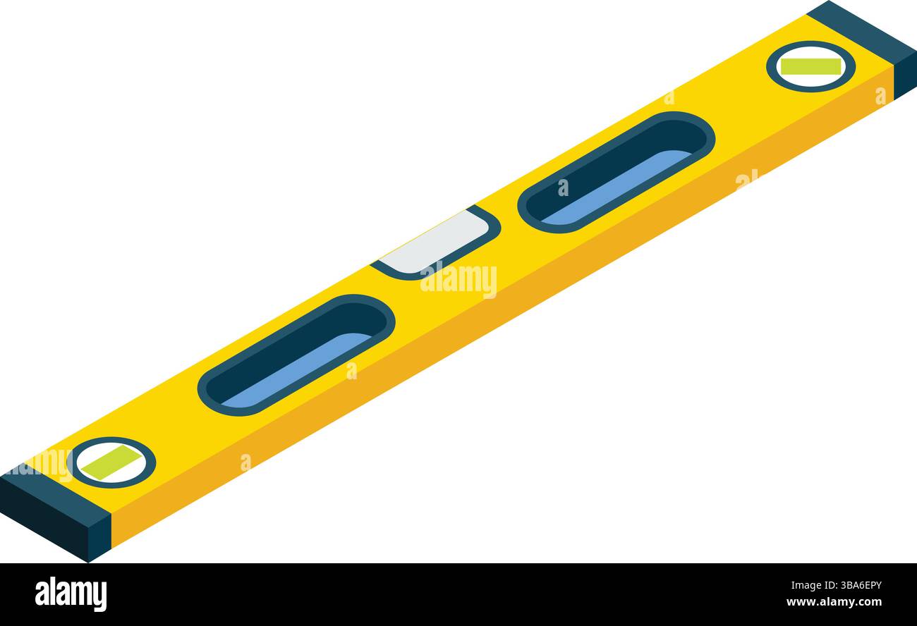 Level measurement isometric icon Stock Vector Images - Alamy