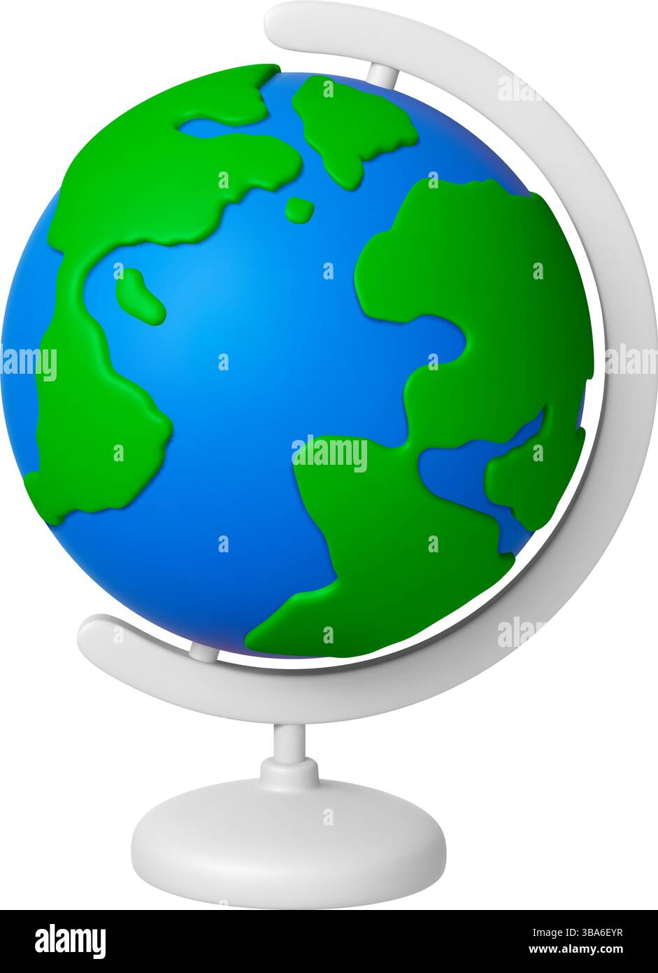 Children stand on map Stock Vector Images - Alamy