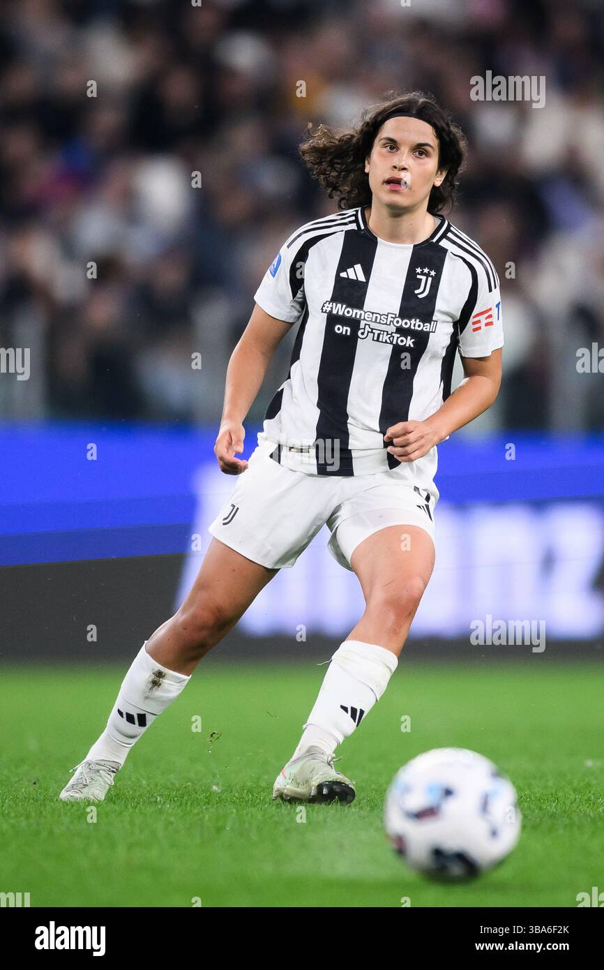 Turin, Italia. 10th May, 2025. Juventus' Eva Schatzer during the Serie ...